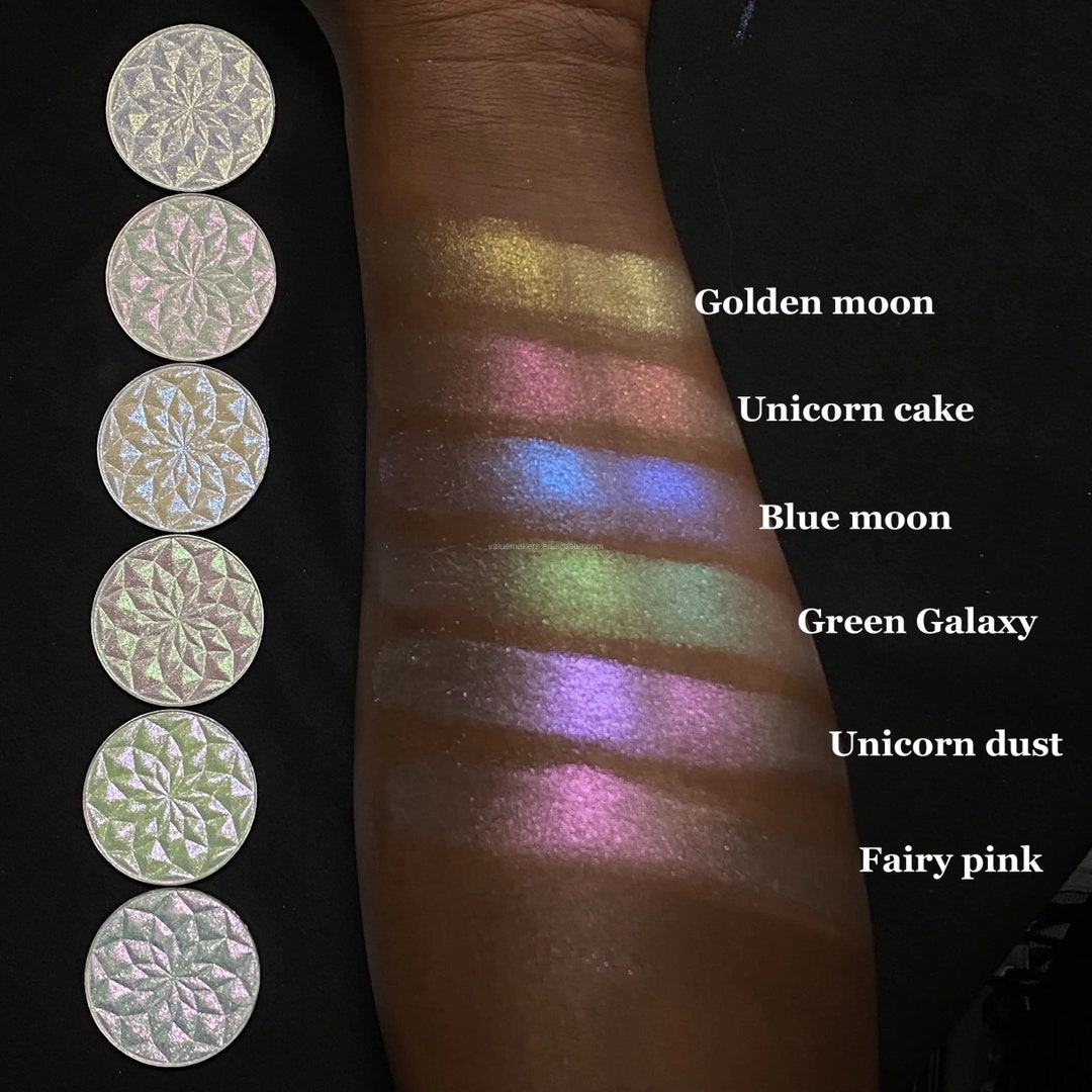 Highlighter, Duochrome Eyeshadow, Mermaid Highlighter - Etsy