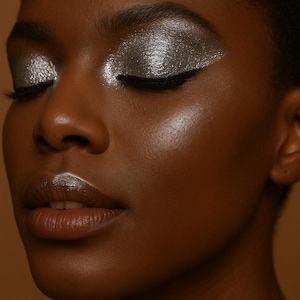 Silver Frost, Metallic Silver Eyeshadow - Etsy