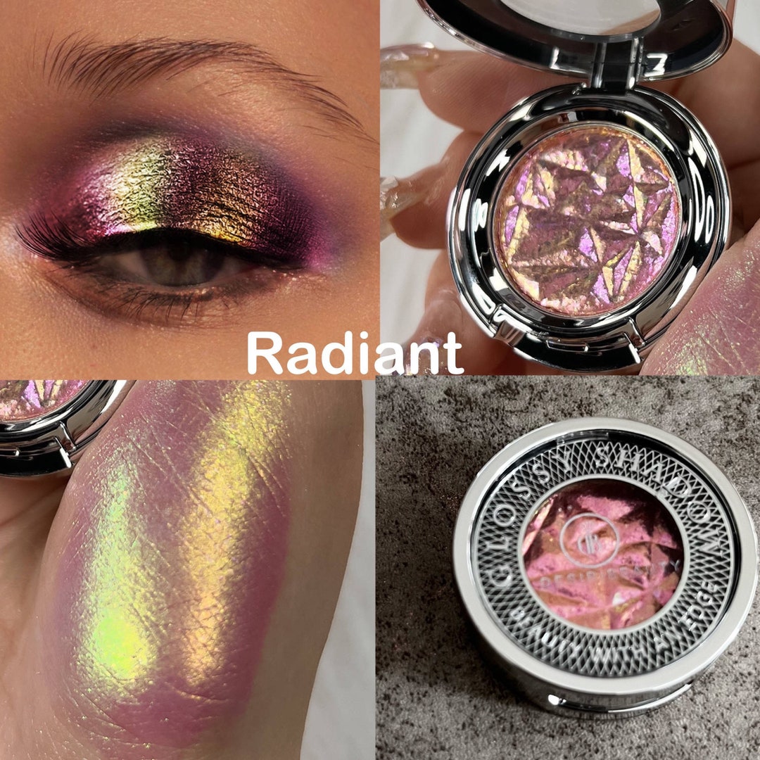 Radiant, Luxury Multichrome Eyeshadow, Pressed Chameleon Pigment ...