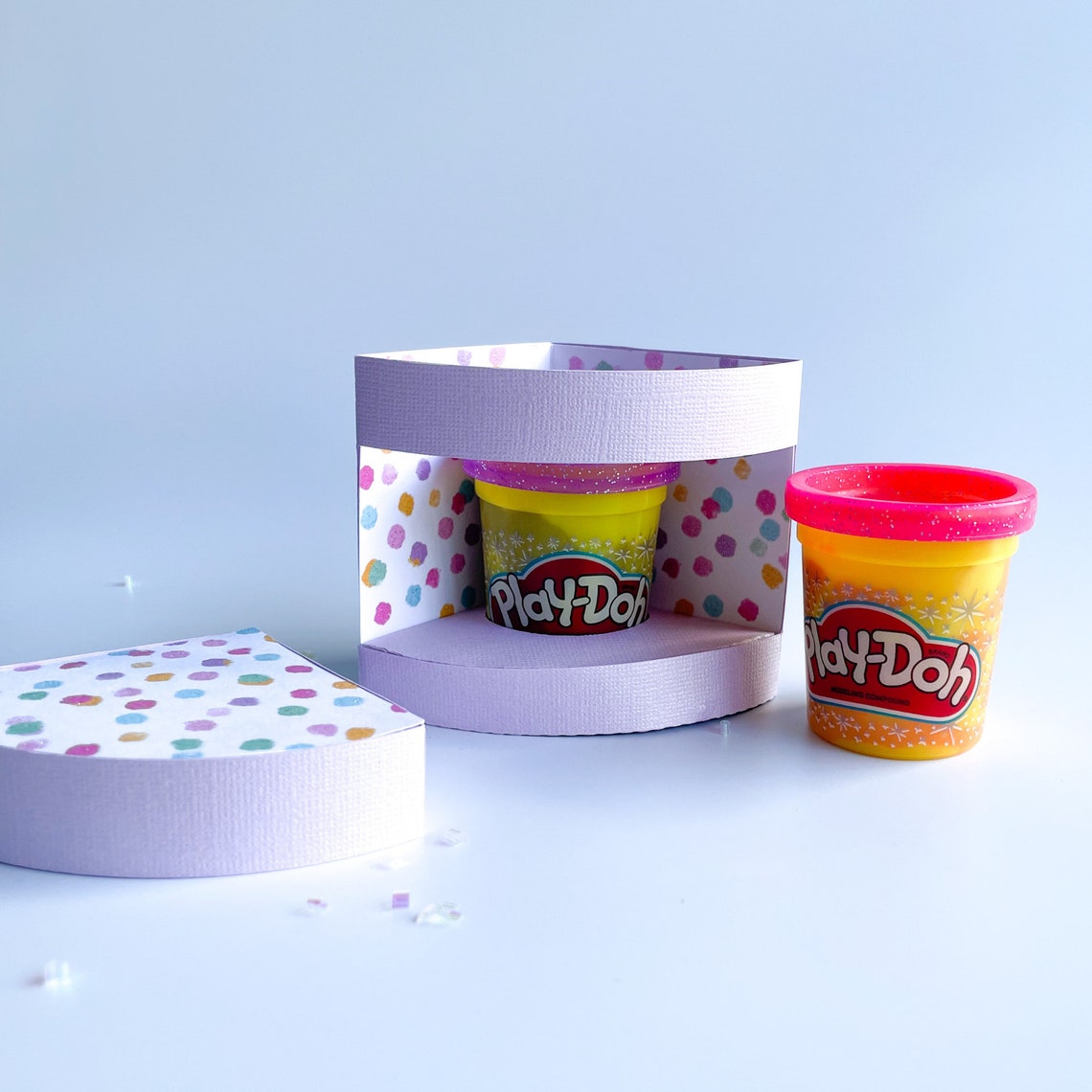 Play doh Digital File Playdoh Box Template Play doh Favor Etsy