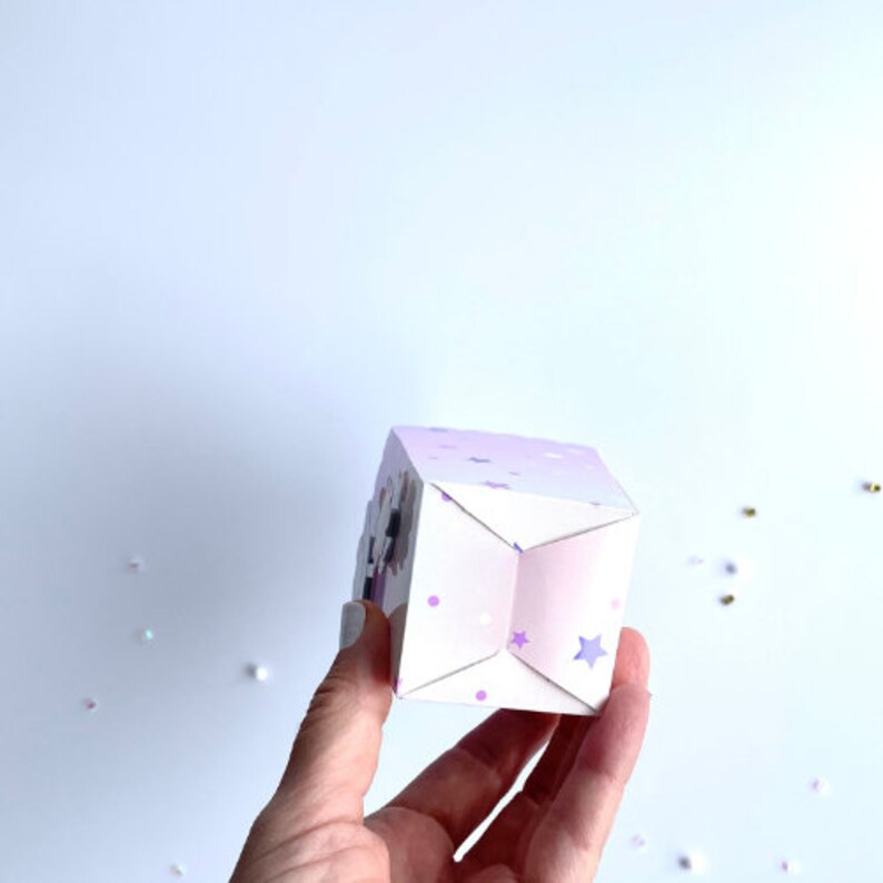 Popcorn Box Template Snack Box SVG Cricut Cut File - Etsy