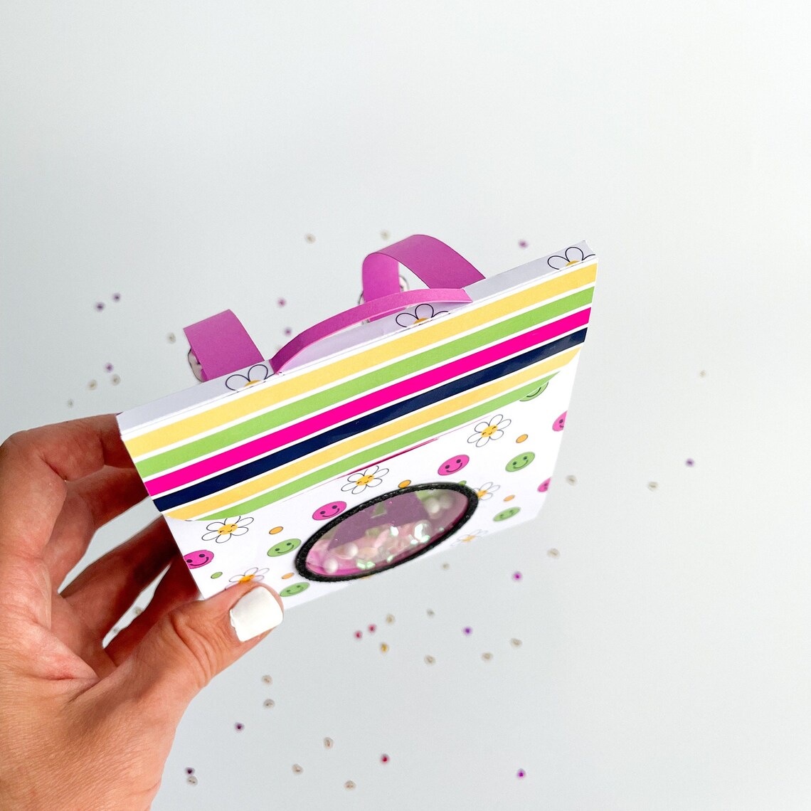 Backpack Box Template Party Favor Backpack Gift Box Treat - Etsy