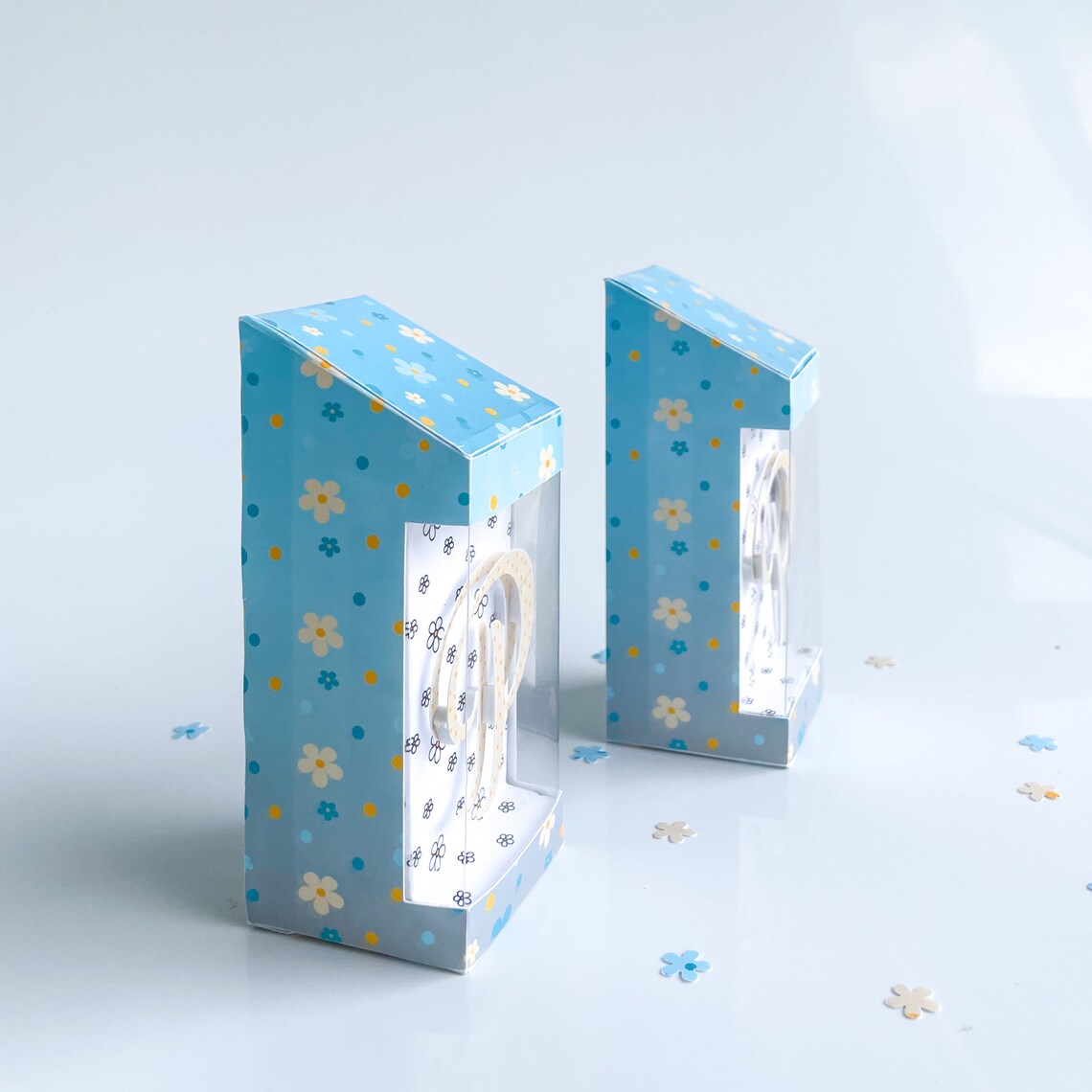 Box Shaker Template Party Favor SVG Silhouette and Cricut - Etsy