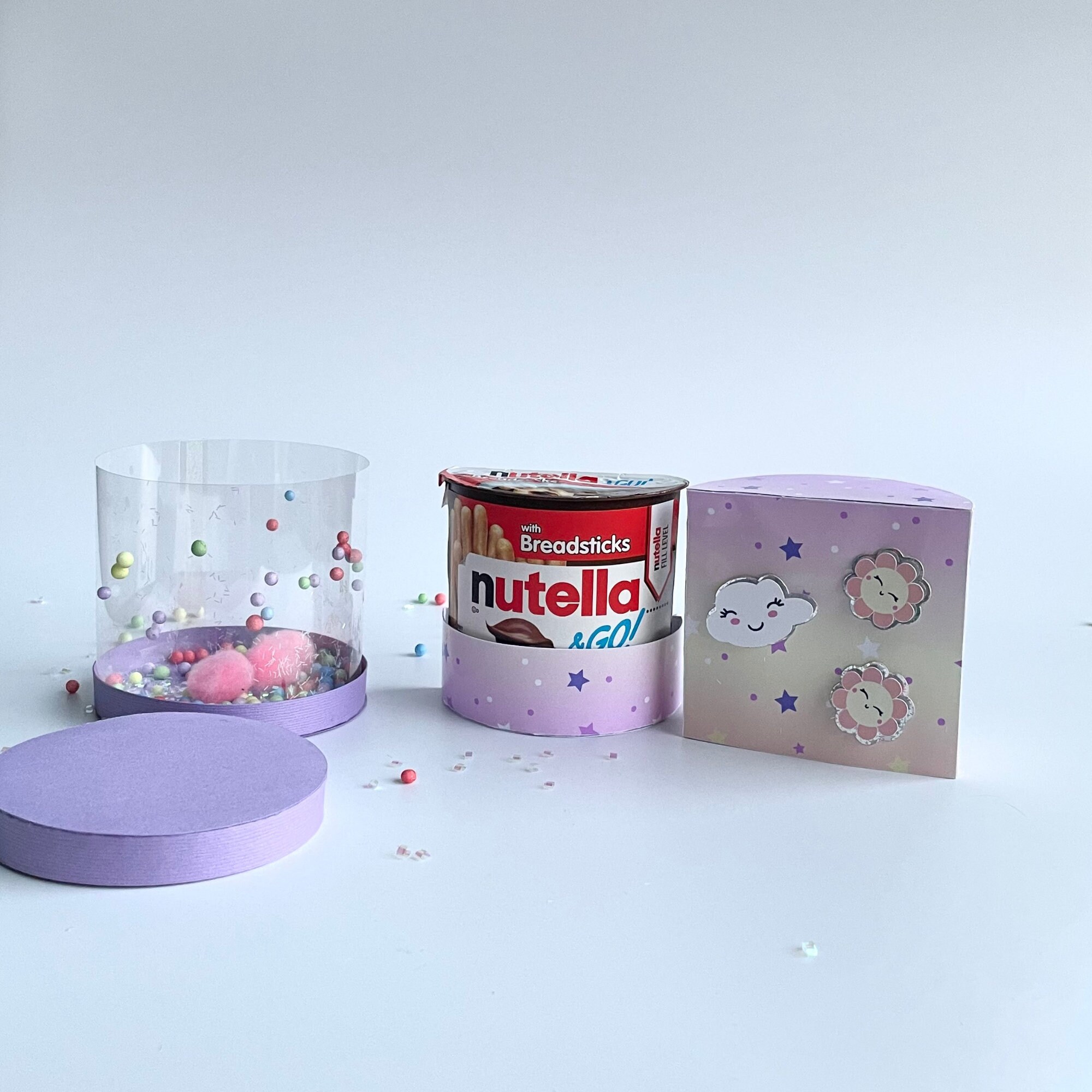 Nutella & Go Template Nutella and Go Lid and Label Blank - Etsy Canada