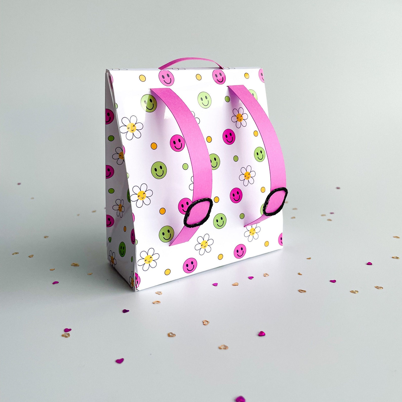 Backpack Box Template, Party Favor, Backpack Gift Box, Treat Box, 3D ...