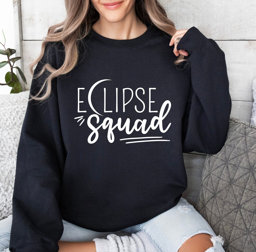 Total Solar Eclipse 2024 Sweatshirt, Vintage Eclipse Sweater, Eclipse Squad Shirt, Astronomy ...