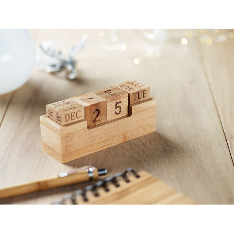 Wood Block Calendar - Etsy UK