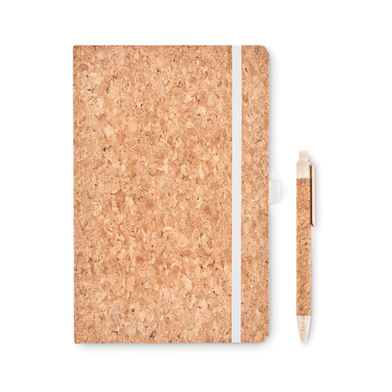 A5 Cork Cover Notebook With Lined Paper and Pen With Cork Barrel. - Etsy UK
