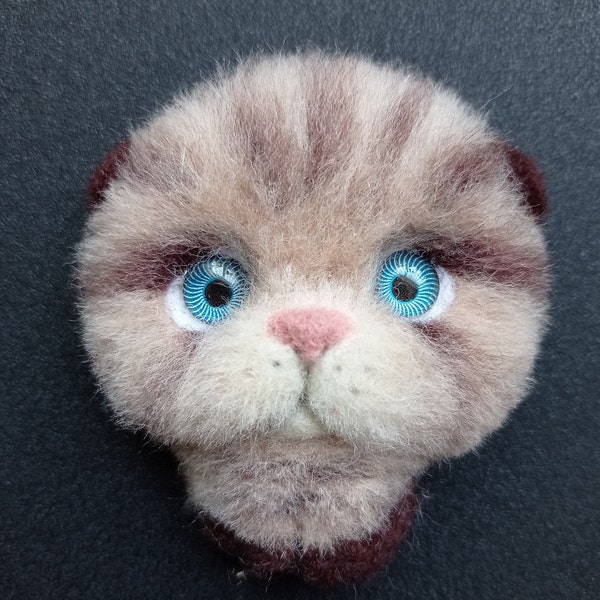 Felt Animal Brooch - Etsy