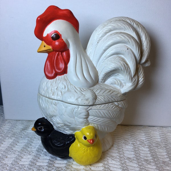 Rooster Cookie Jar - Etsy