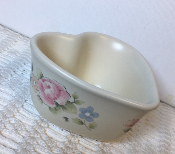 Vintage 1980s Pfaltzgraff Tea Rose Pink Blue Kitchen - Etsy