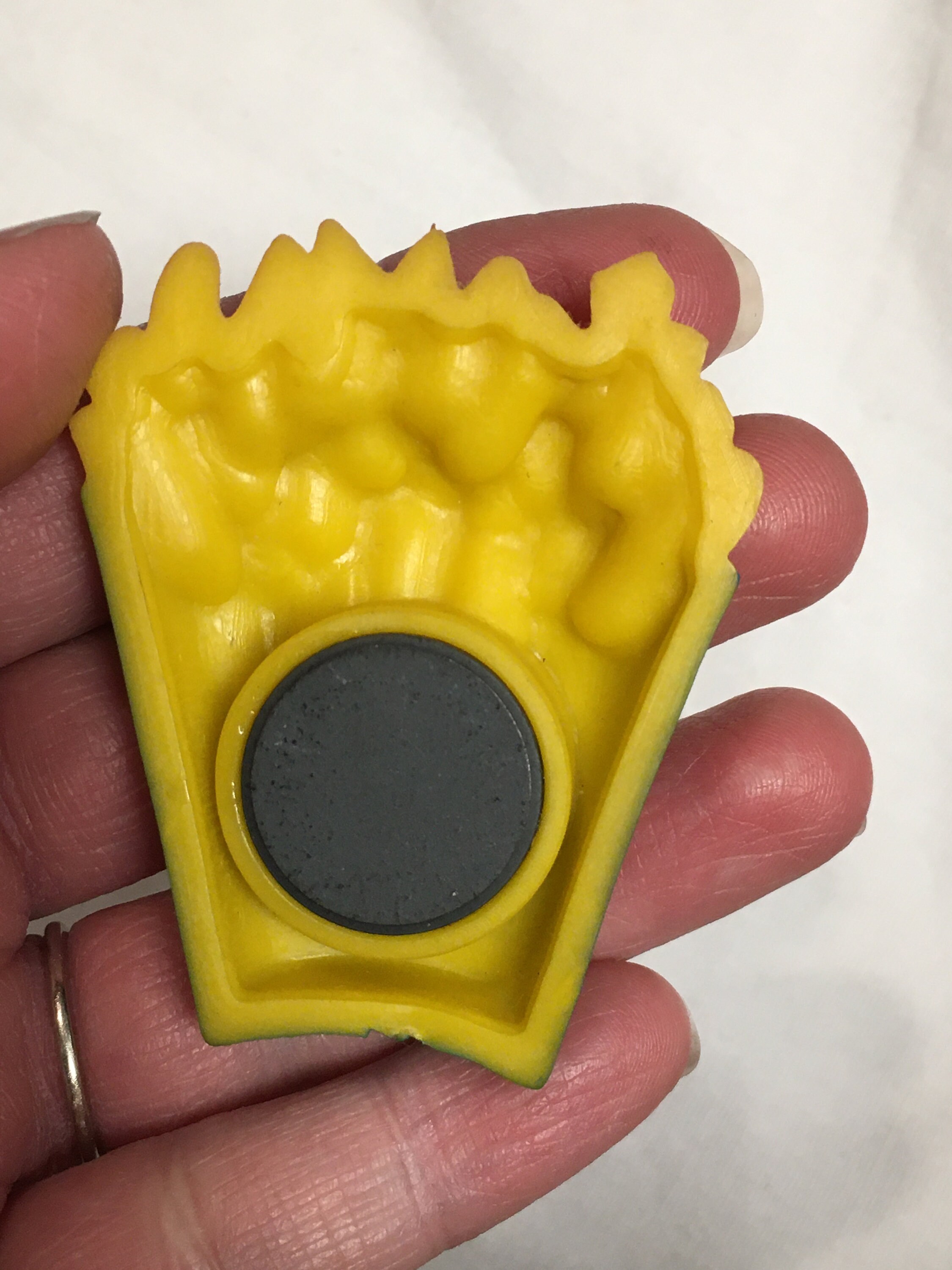 Vintage Kitsch Kitschy French Fries Junk Food Refrigerator Magnet ...