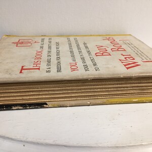 Vintage Book Vintage 1943 1940s 40s Hardback Book - Etsy