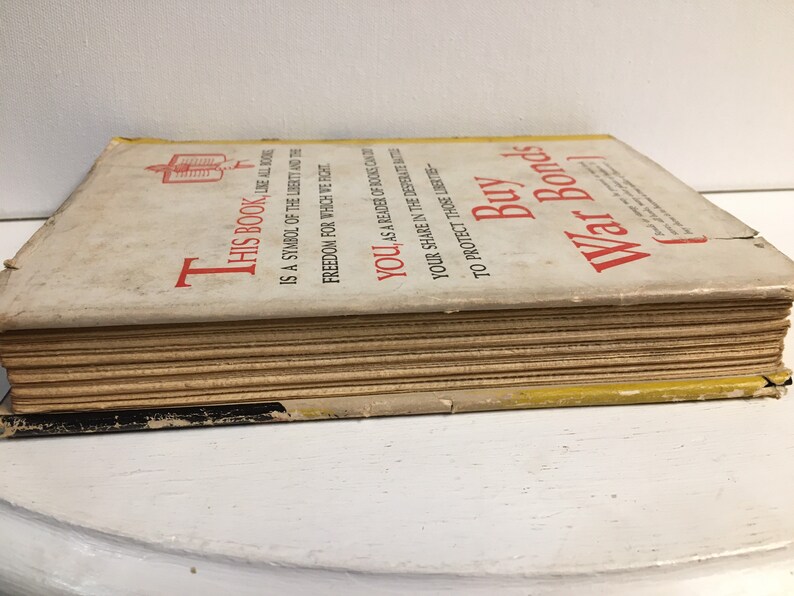 Vintage Book Vintage 1943 1940s 40s Hardback Book - Etsy