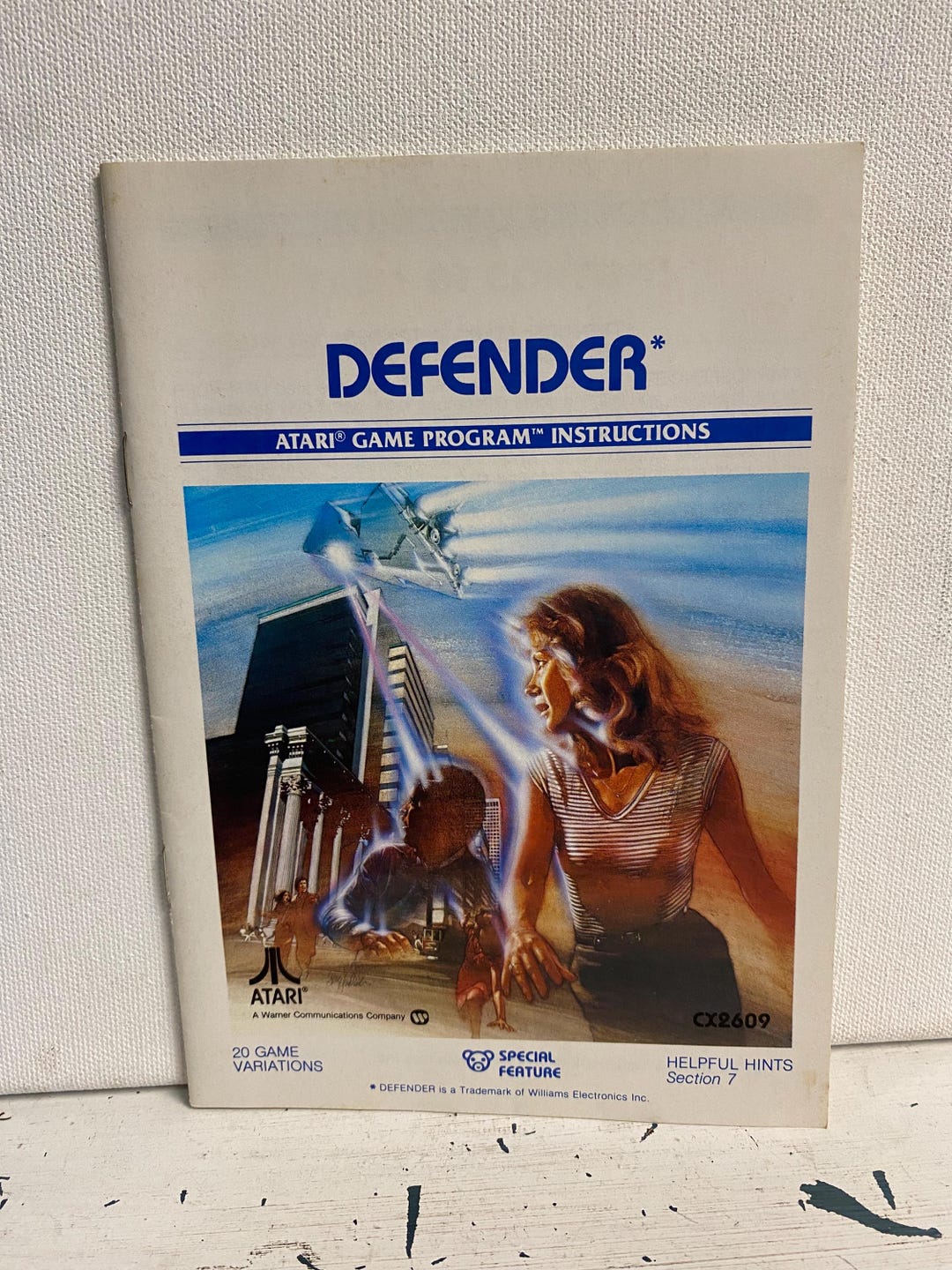 Defender Atari Video Game 2600 Manual Guide (only) Vintage 5200 ...