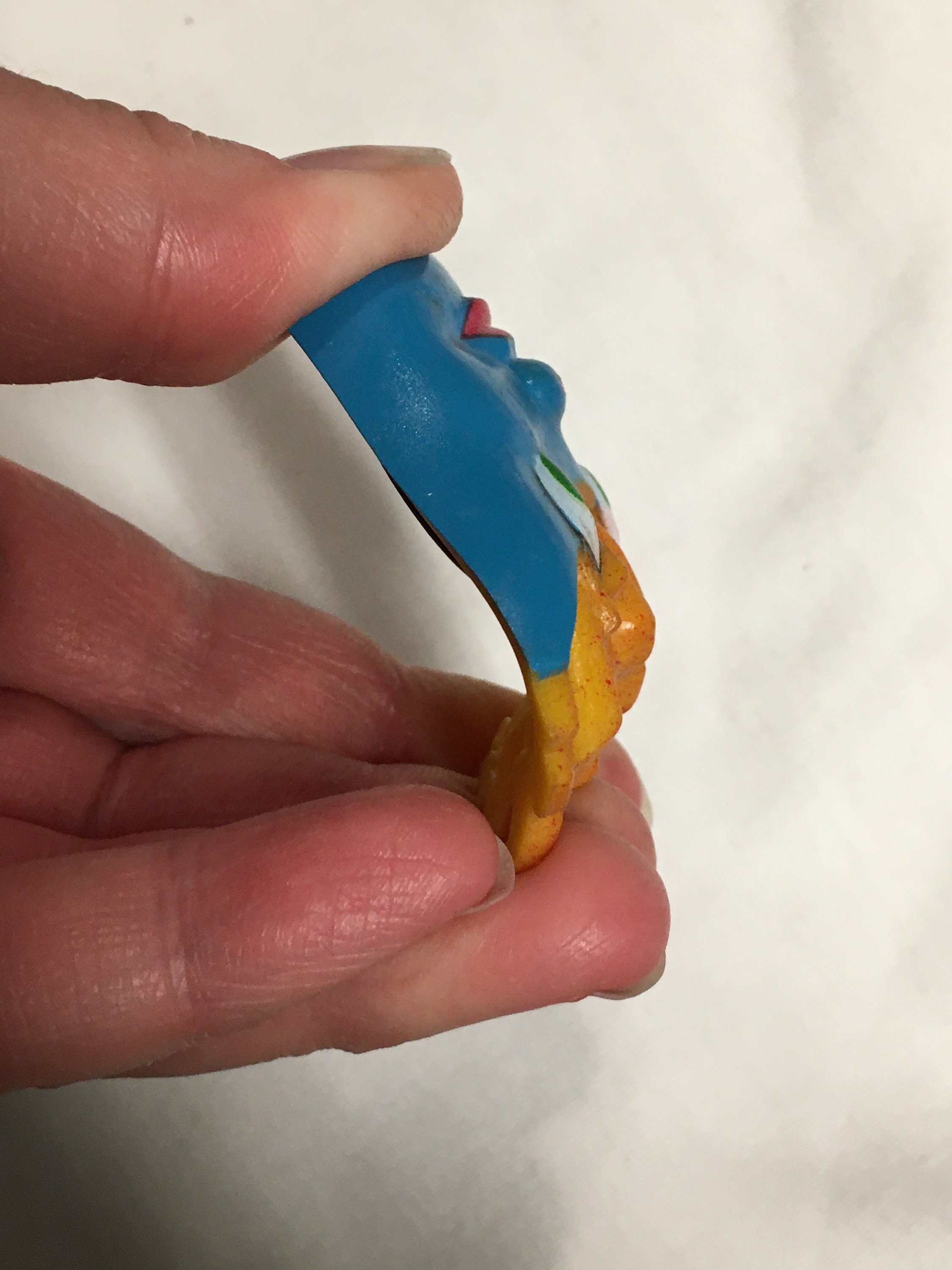 Vintage Kitsch Kitschy French Fries Junk Food Refrigerator Magnet ...