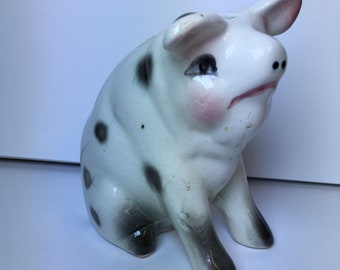 Ceramic Cow Piggy Bank - Etsy