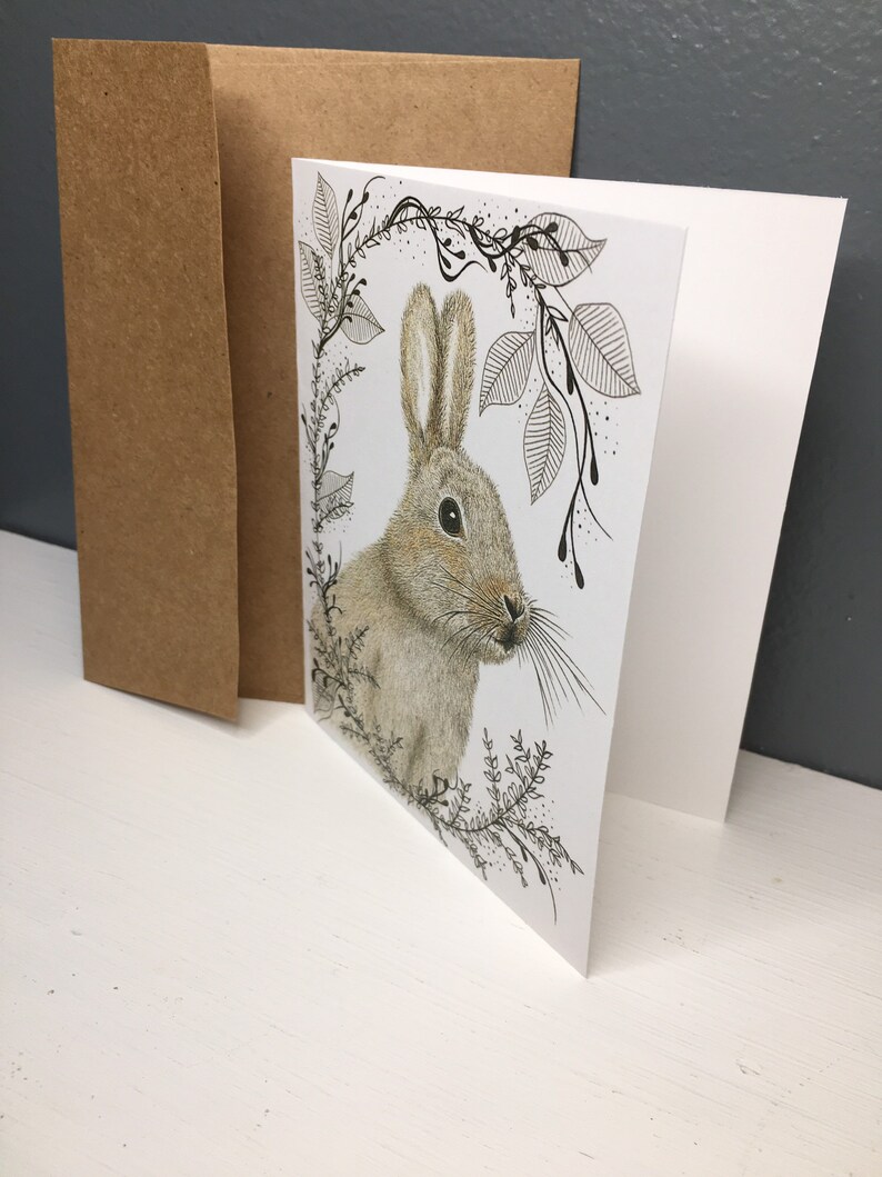 Easter Card | Greeting Card Set | 4x5 Note Card | Blank Card | Spring ...
