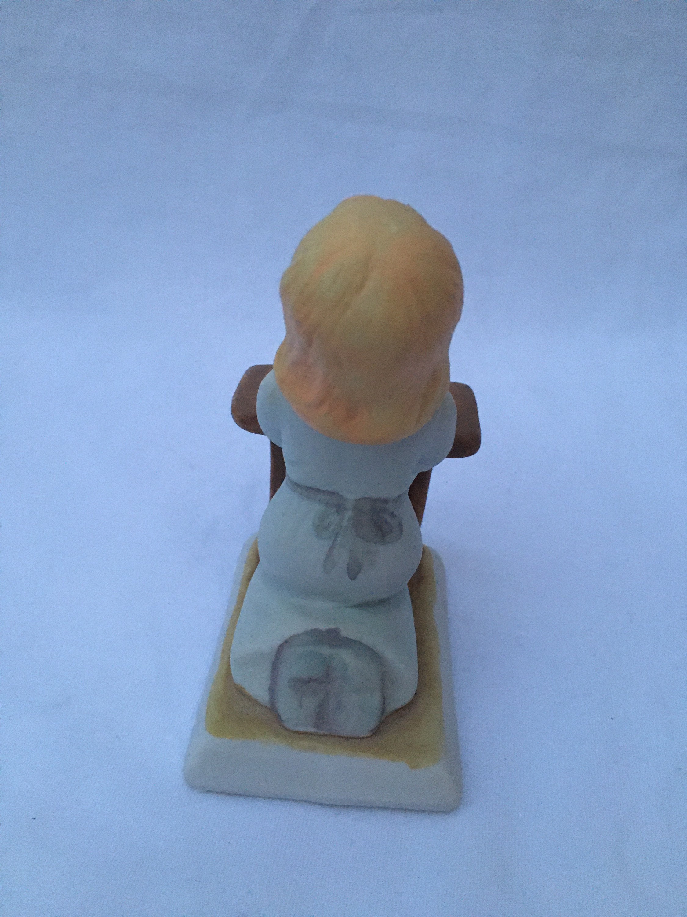 Vintage Girl Figurine Kneeling Girl Praying Girl - Etsy
