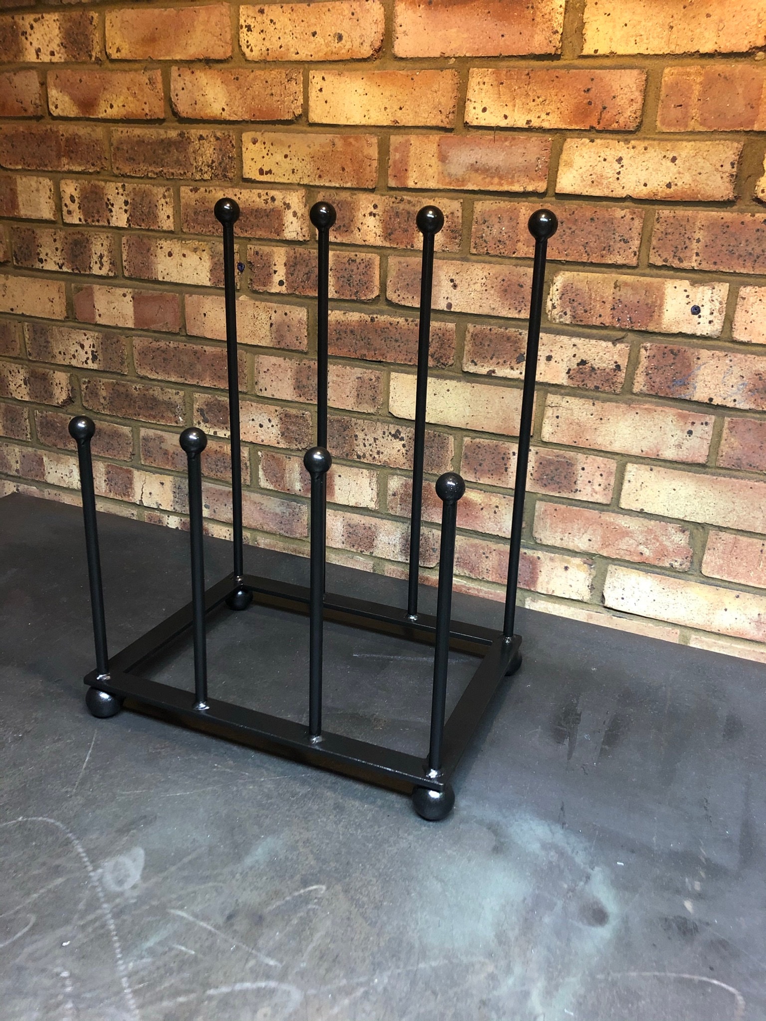 Handmade Freestanding Welly Rack - Etsy UK