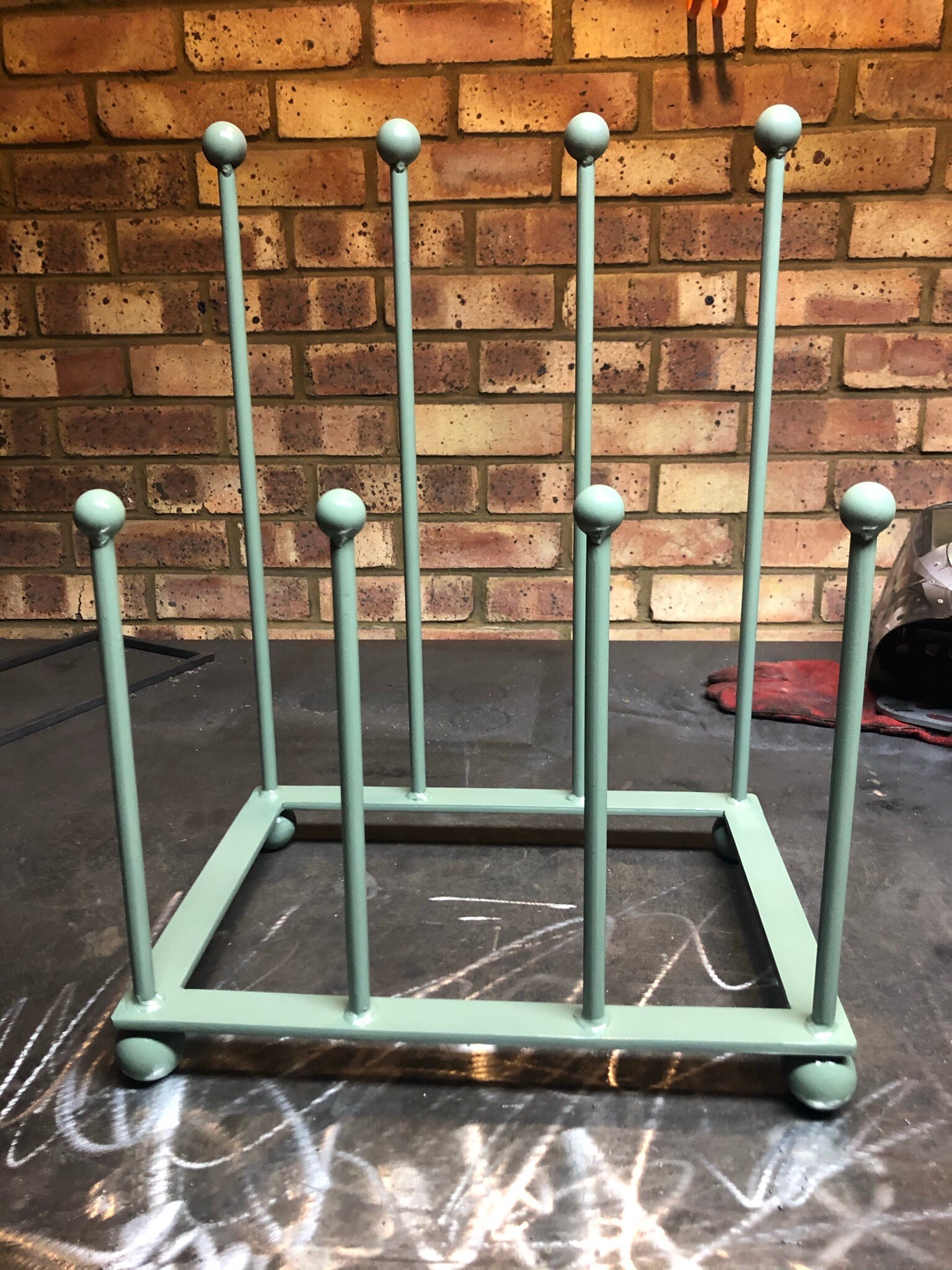 Handmade Freestanding Welly Rack - Etsy UK