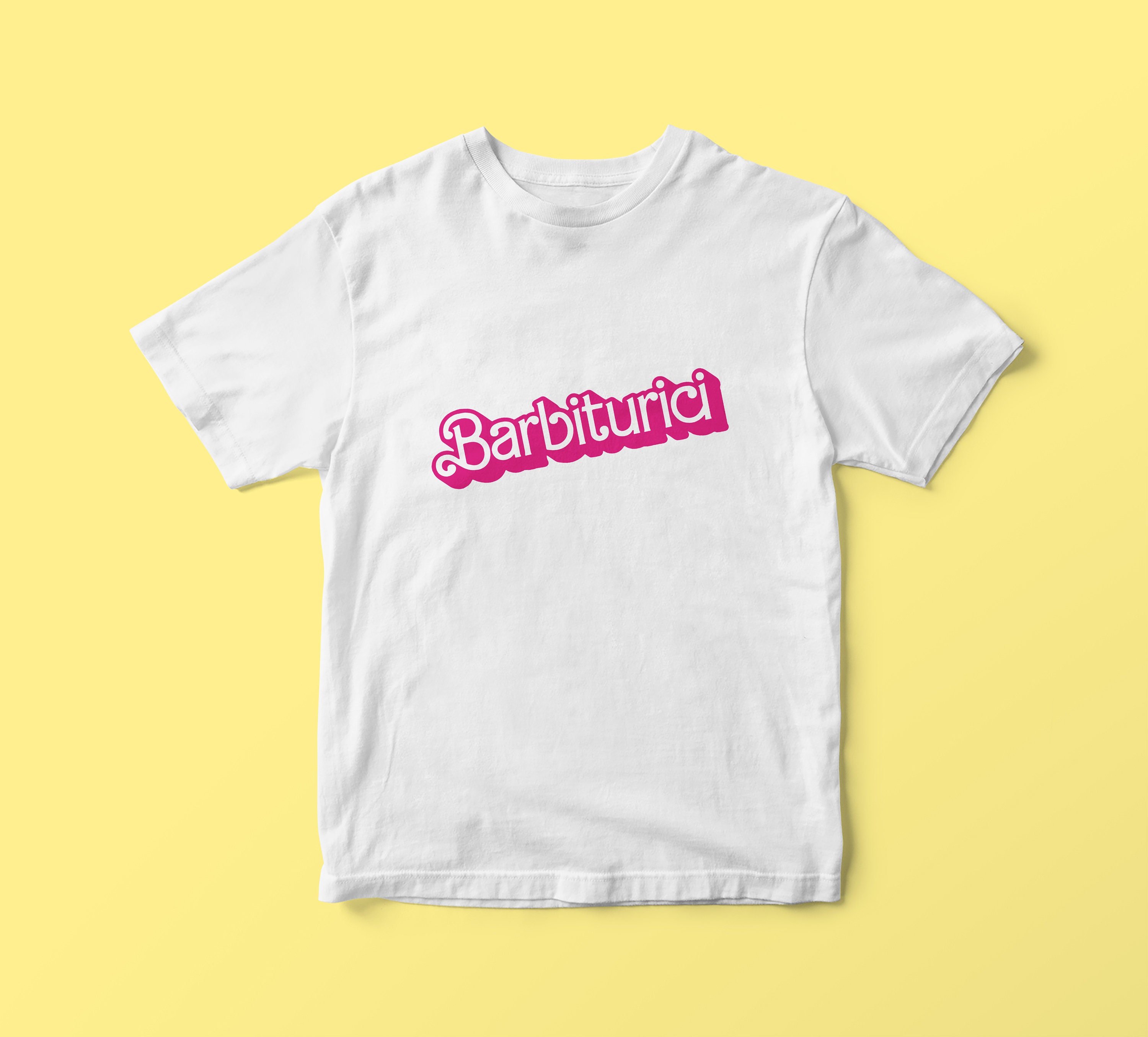 BARBITURATES Fake Barbie T-SHIRT Sbarba Doll Barbiegirl Sleeping Pill ...