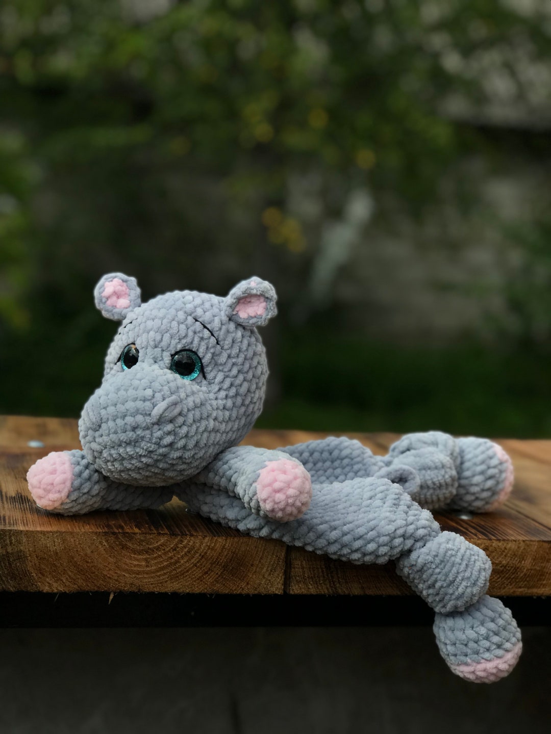 Crochet Pattern Hippo Comforter - Etsy