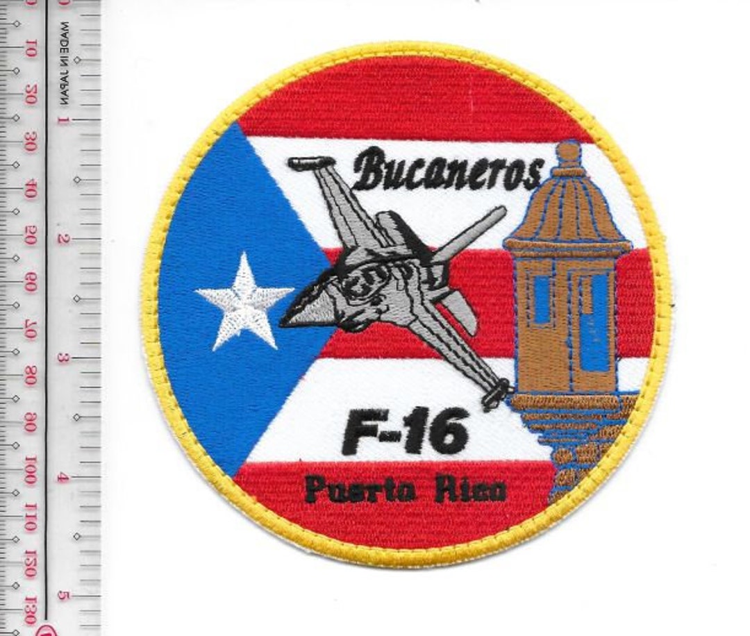US Air Force USAF Puerto Rico Air National Guard Flying F-16 - Etsy