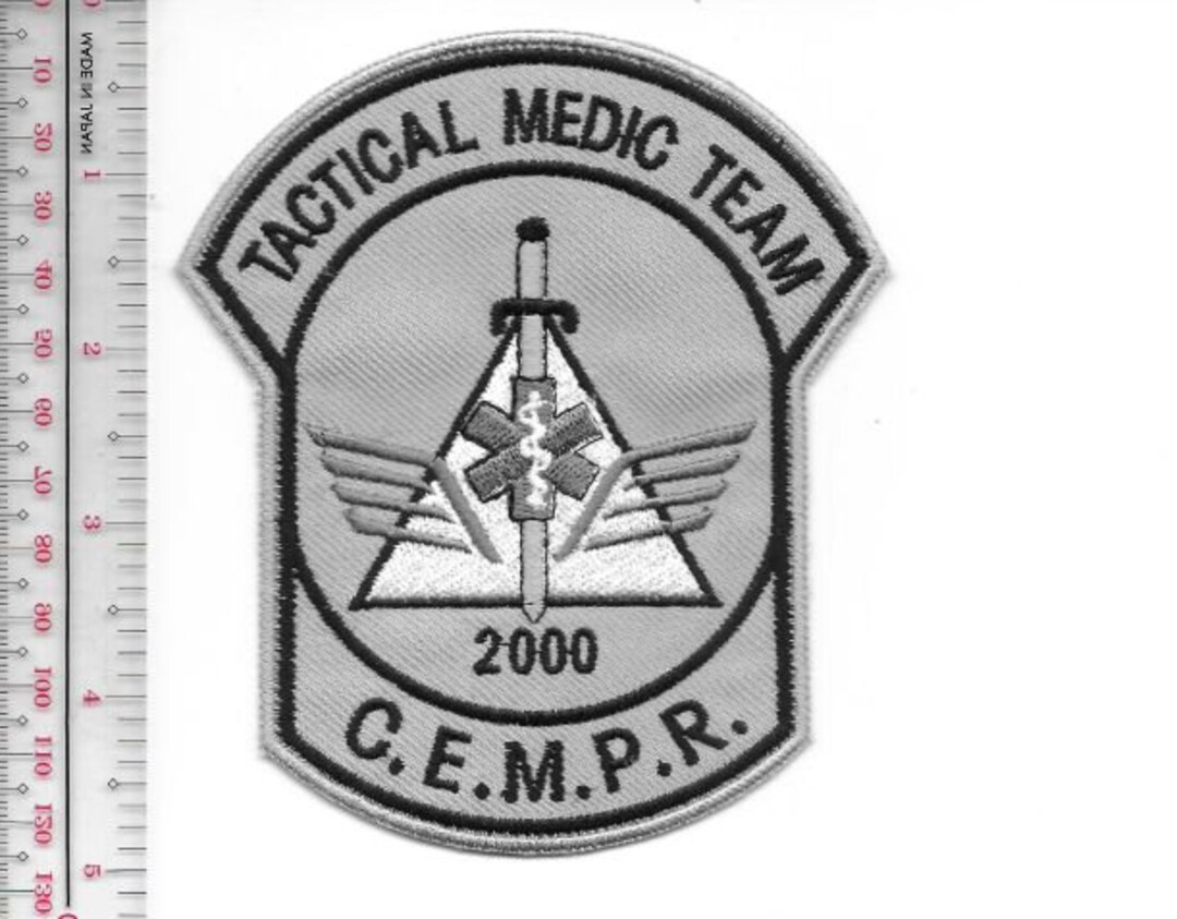 Puerto Rico Emergency Medical Corps Tactical Medic Cuerpo De - Etsy