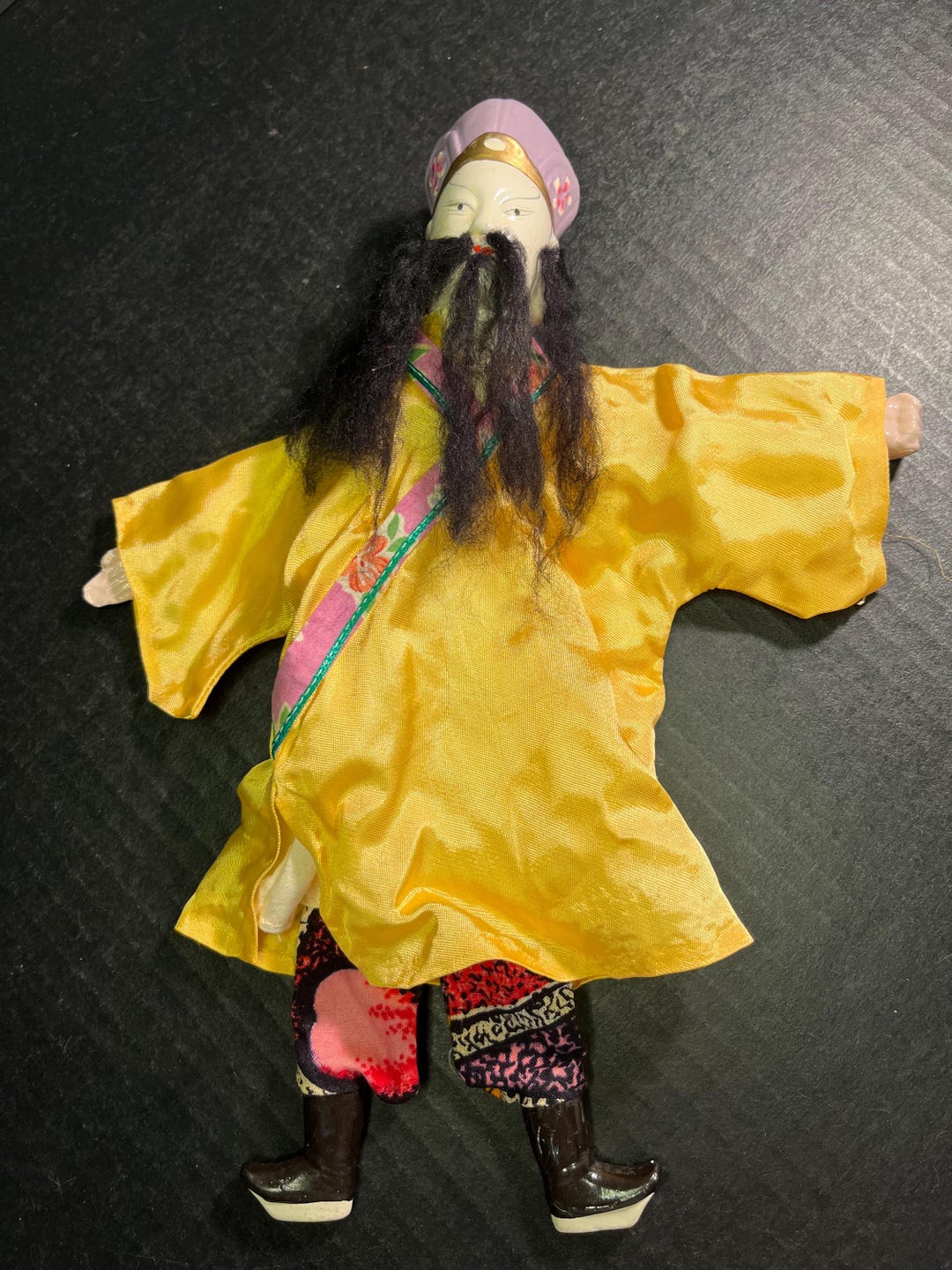 Antique Chinese Peking Opera Doll/hand Puppet Hand Painted - Etsy