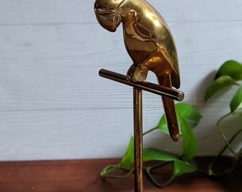 Brass Parrot - Etsy