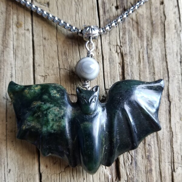 Jade Bat - Etsy