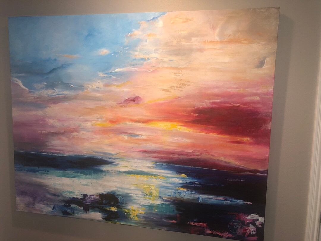 Abstract Ocean View - Etsy