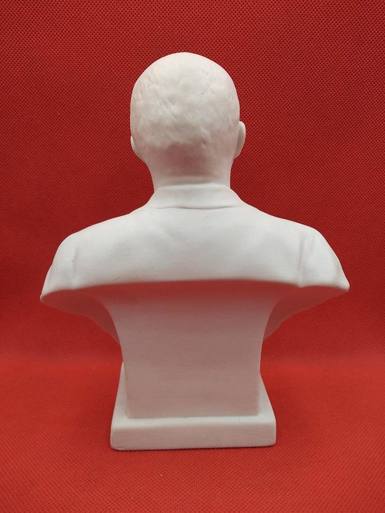 Porcelain Bust Lenin, Leader and Dictator USSR is Lenin, Soviet ...