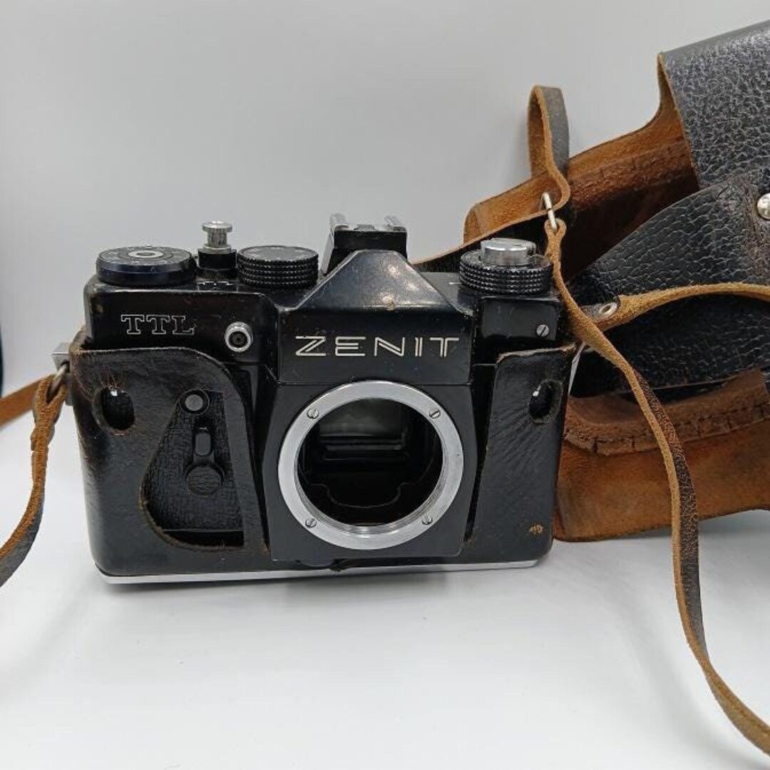 Vintage Camera Zenit, Soviet Camera, Made in USSR, Vintage SLR Camera ...