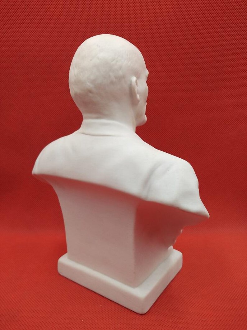 Porcelain Bust Lenin, Leader and Dictator USSR is Lenin, Soviet ...