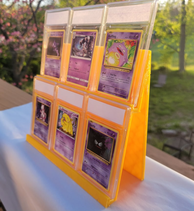 Pokemon Card Display/ Trading Card Display / Magic: the - Etsy