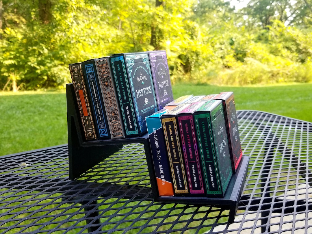 4-deck Poker Playing Card Stand / Display / Shelf / Holder / Poker ...