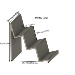 Tarot Display 3 Tier Step Card Stand / Oracle Card Display / Shelf ...