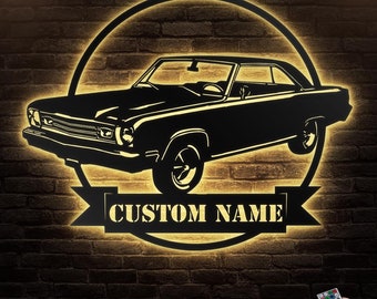 Metal Car Sign - Etsy