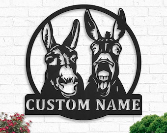 Donkey Wall Decor | Etsy