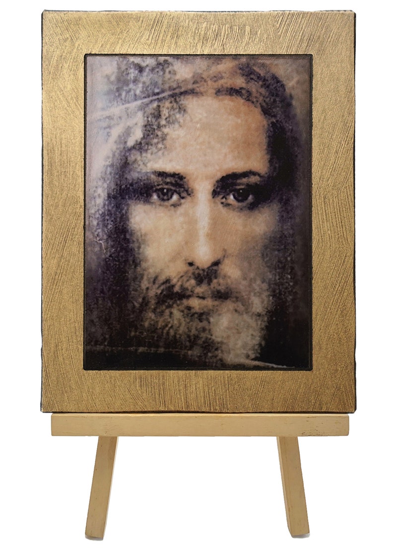 Icon JESUS CHRIST Shroud of Turin Hand Made Ikonen Icoon Ikone - Etsy
