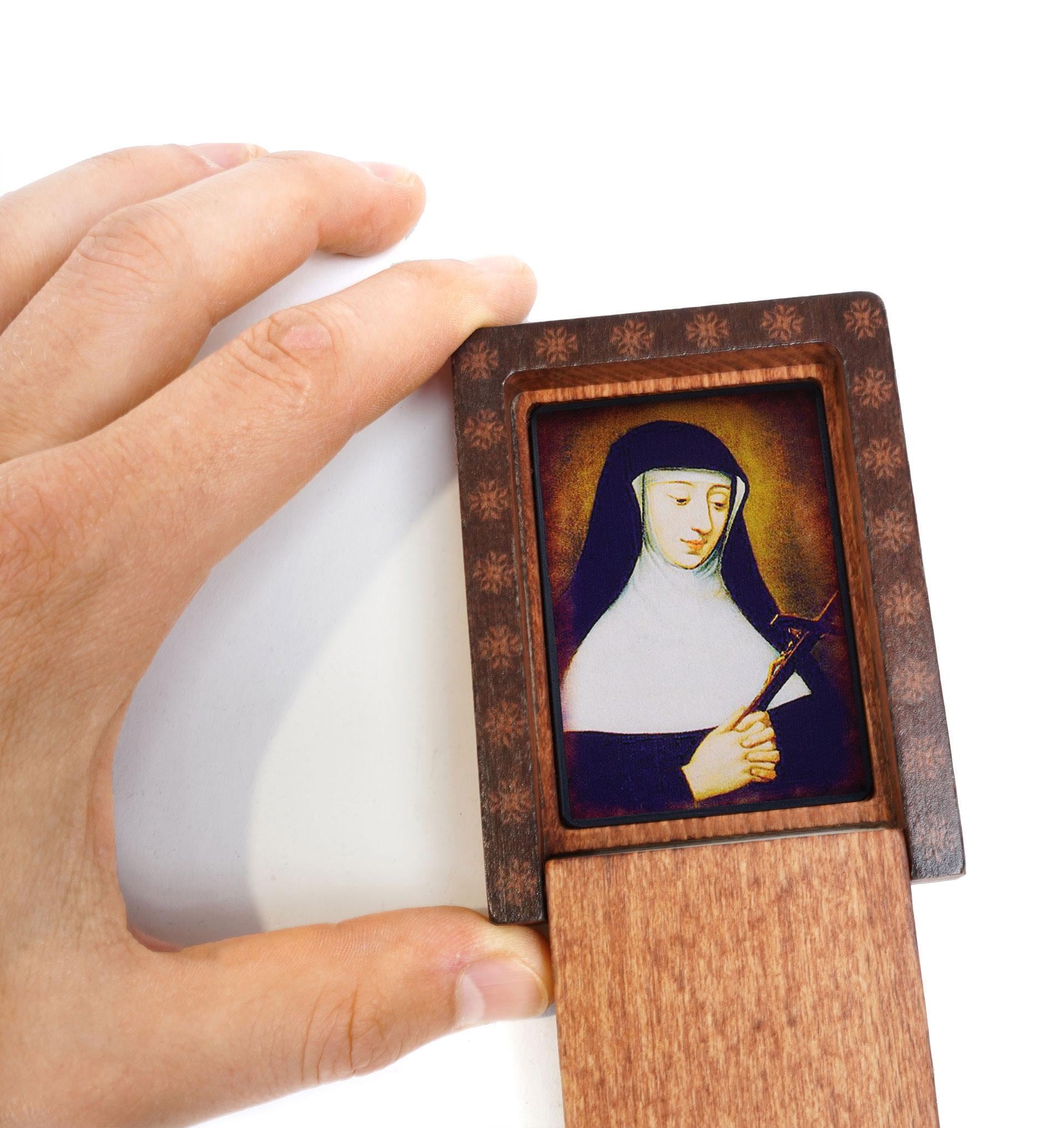 Icon Travel SAINT ALICE Hand Made, Perfect Present, Religious Picture ...