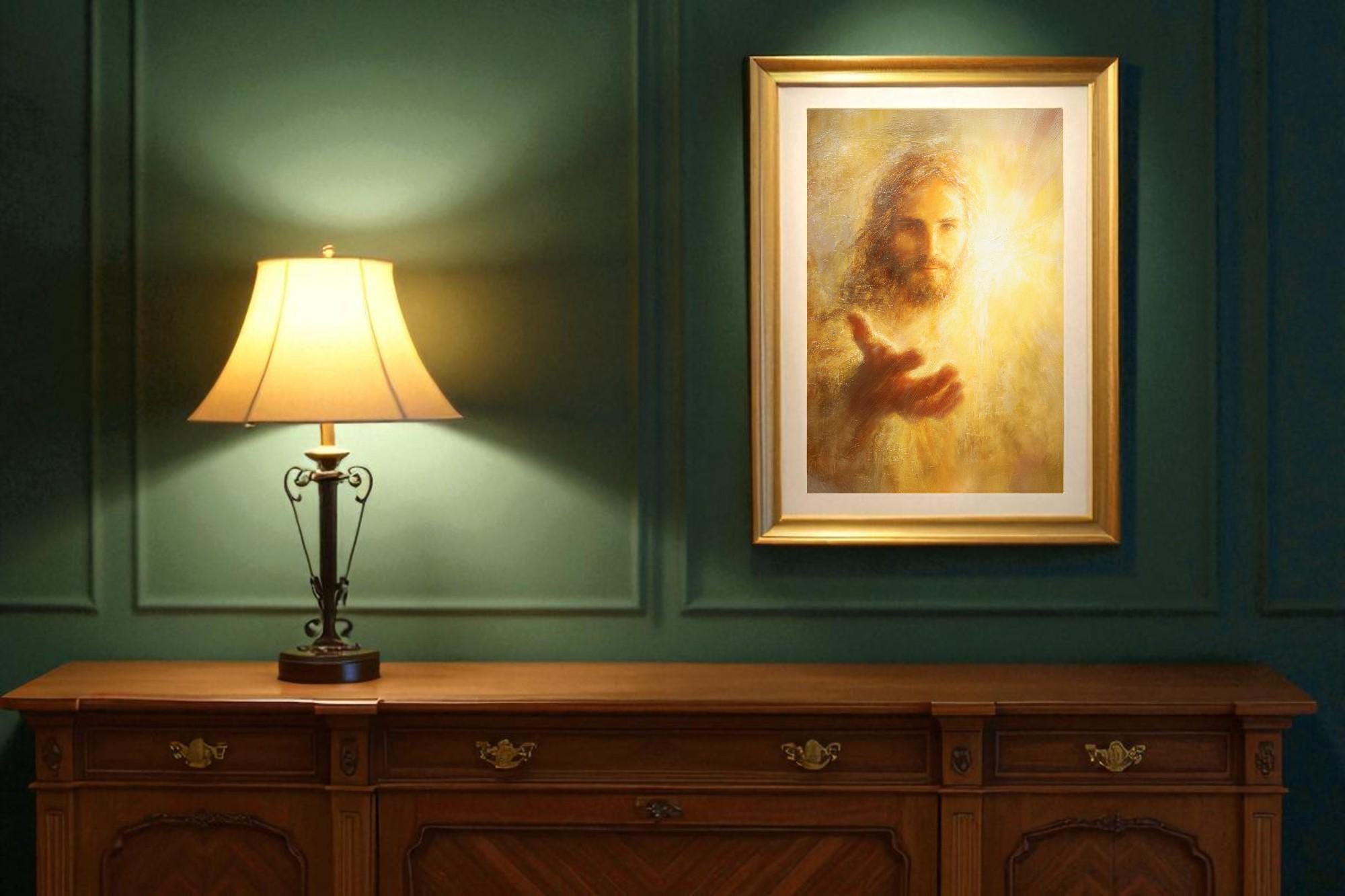 HAND of GOD DIGITAL Download | Christian Wall Art Printable | Jesus ...