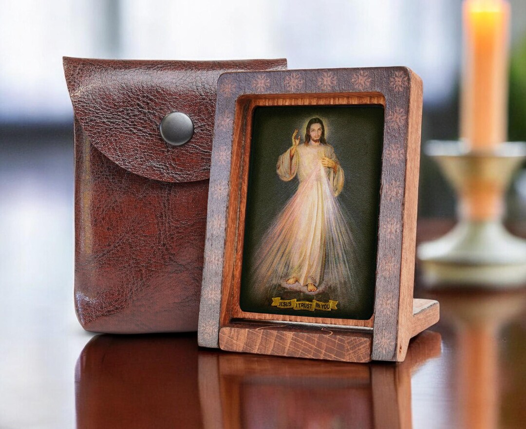 Icon Travel JESUS CHRIST MERCIFUL Divine Mercy Hand Made Perfect ...