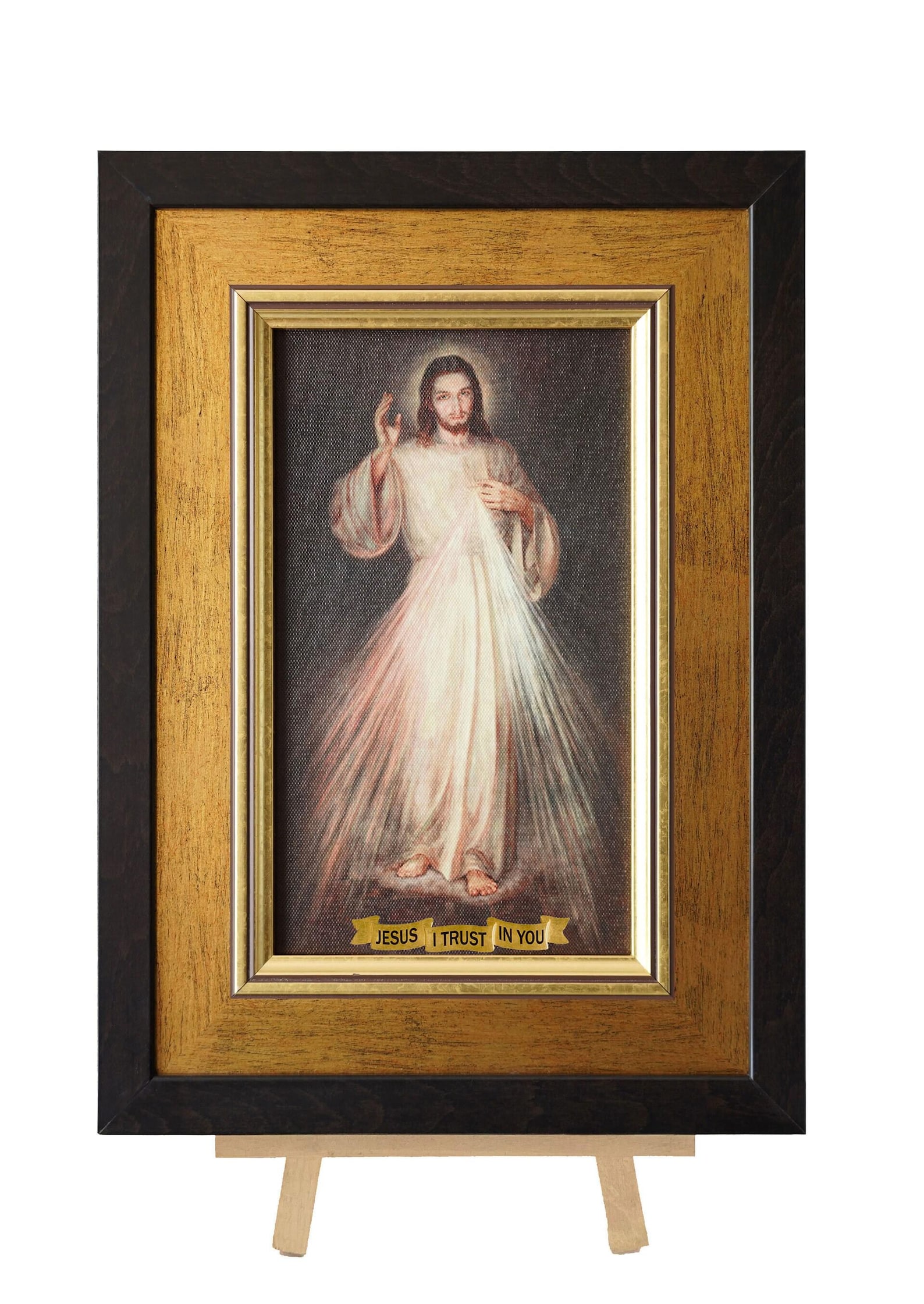 Painting Jesus, I Trust You Divine Mercy Hand Made Image Bild - Etsy