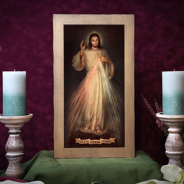 Merciful Jesus Icon - Etsy