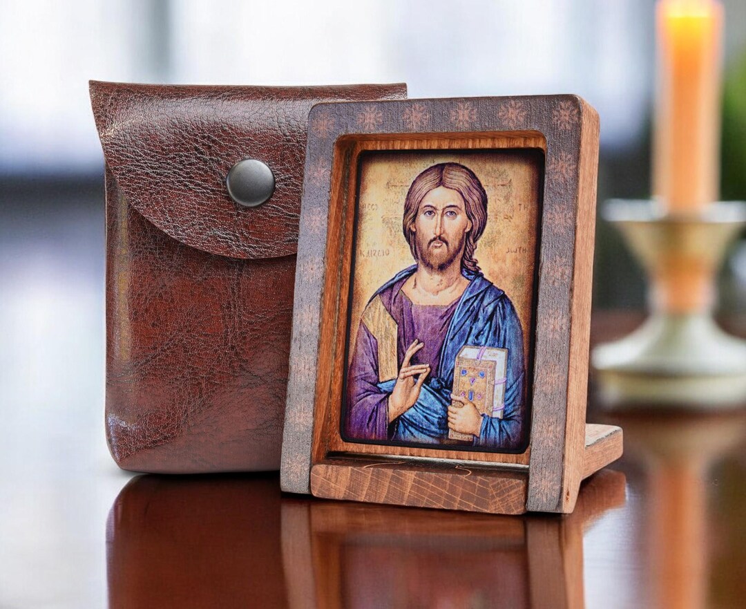 Icon Travel JESUS CHRIST the SAVIOR Hand Made Perfect Present ...