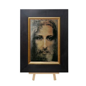 Painting Jesus Christ Shroud of Turin Hand Made Image Bild Handmade ...