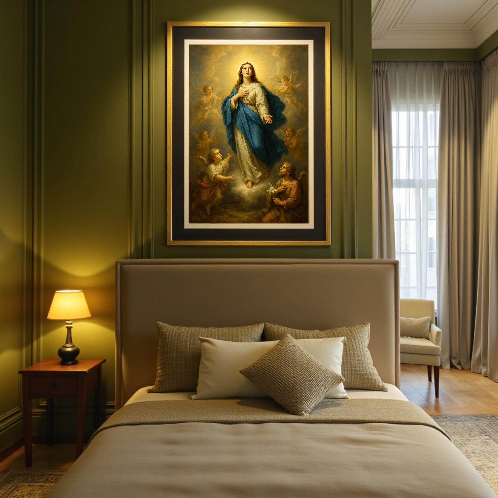 ASSUMPTION of MARY DIGITAL Download | Christian Wall Art Printable ...